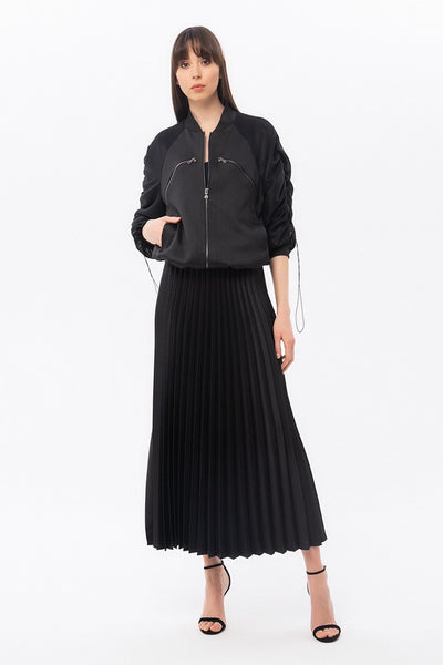 Black Day Long Sleeve Bomber with Pockets – BGL - online store women's ...